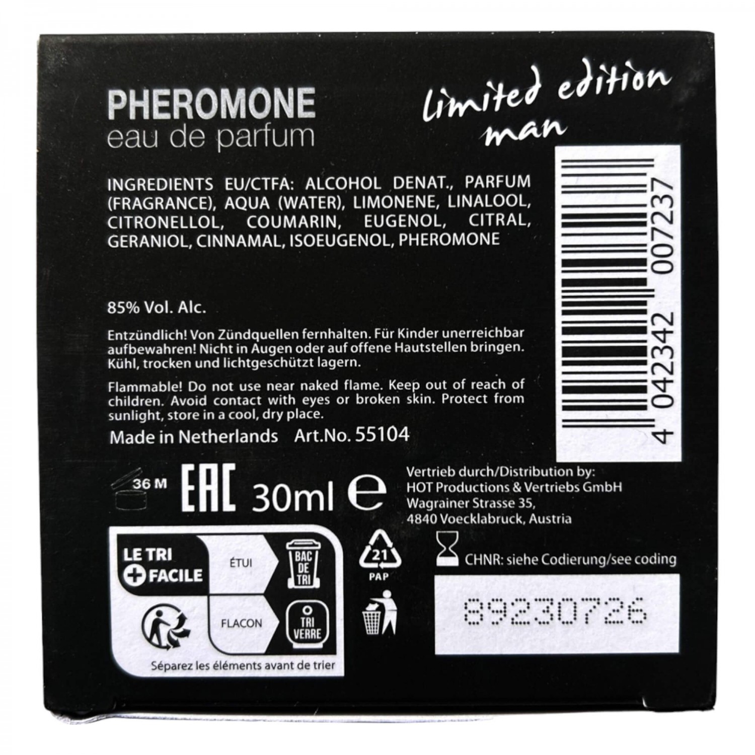HOT Dubai - feromon parfüm férfiaknak (30ml) | Szexi Fehérnemű